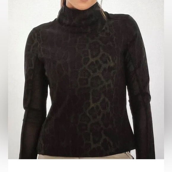 Anatomie | Tops | Anatomie Sivan Ladies Xs Cheetah Print Long Mesh ...